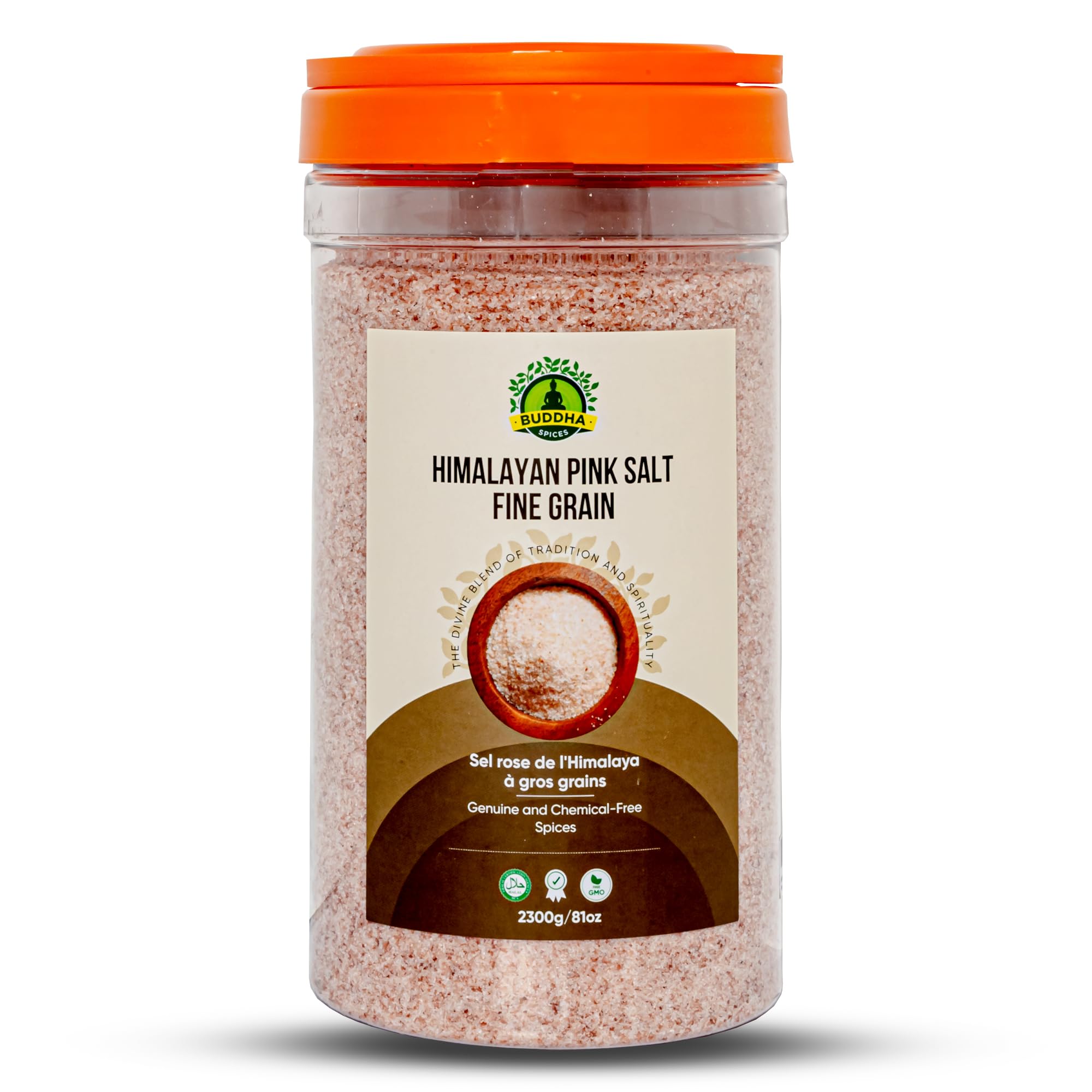 Amazon.com : Buddha Spices Inc. - HIMALAYAN PINK SALT FINE - 2.3kg ...