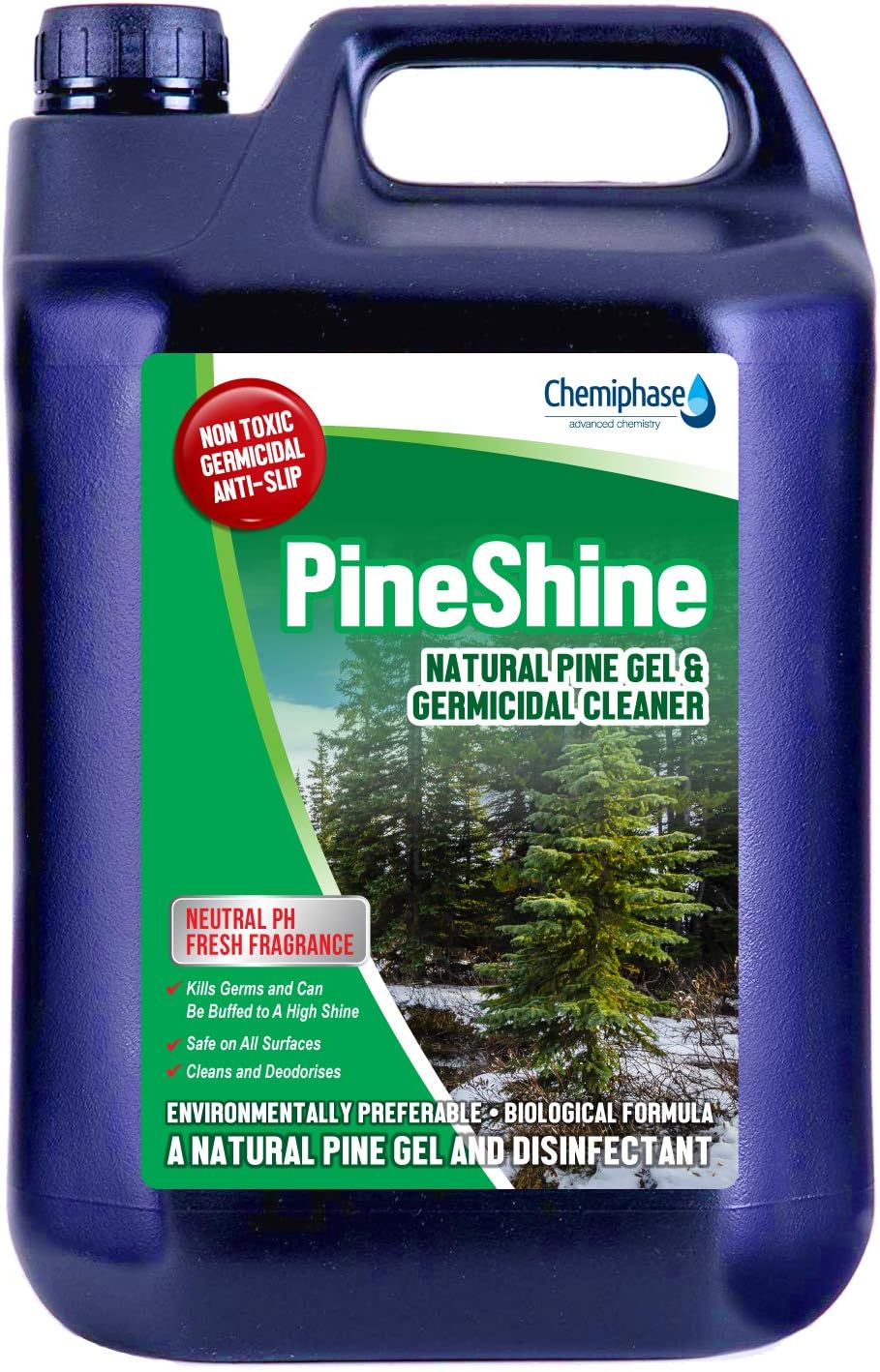 Pine Shine - Natural Pine Gel & Disinfectant Floor Cleaner 5 Litres ...
