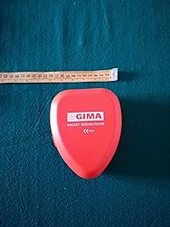 GIMA - Pocket Mask, Maschera di Rianimazione per Respirazione Bocca a ...
