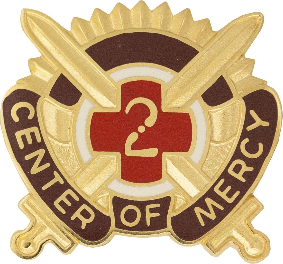 Amazon.com: 2nd Medical Brigade Unit Crest (Center Of Mercy): Clothing ...