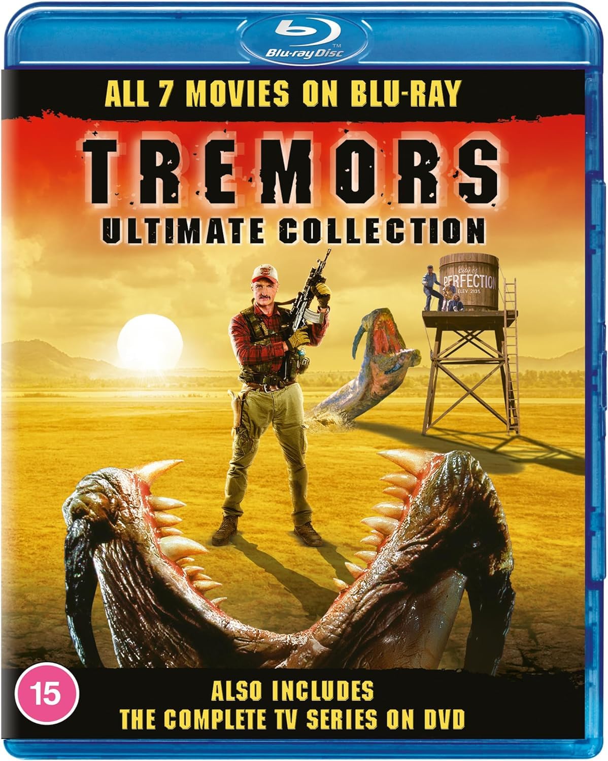 Amazon.com: Tremors - Ultimate Collection [Blu-ray] : Kevin Bacon, Fred ...