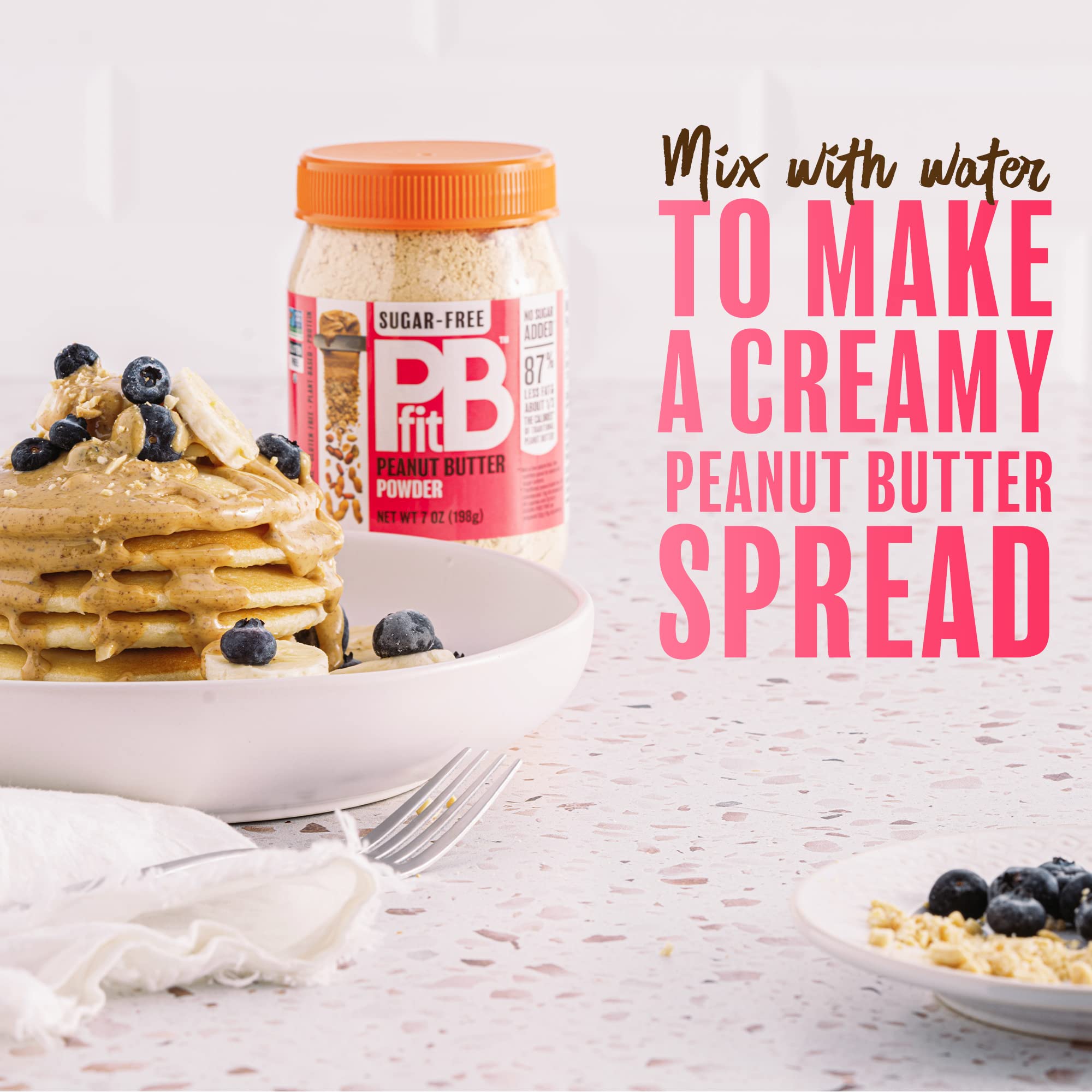 Snapklik.com : PBfit 7 Ounce No Sugar Added Peanut Butter Powder ...