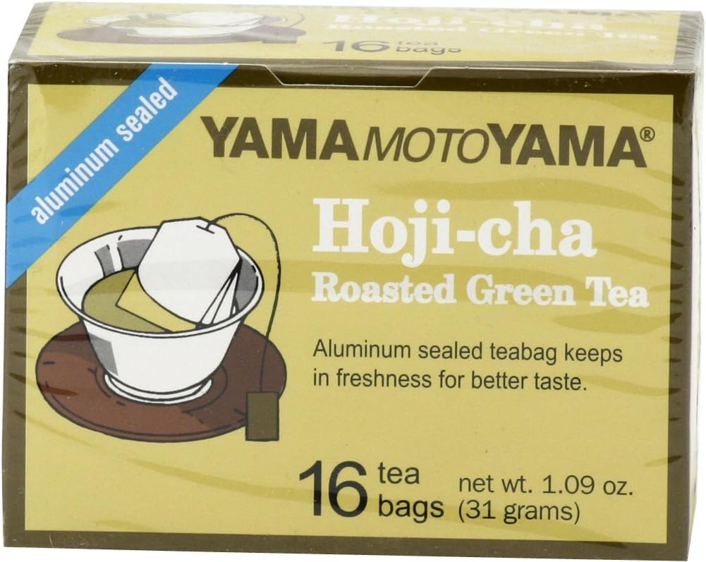 Amazon.com : Yamamotoyama Houji Cha Tea (16 Count), 1.09 Ounces ...