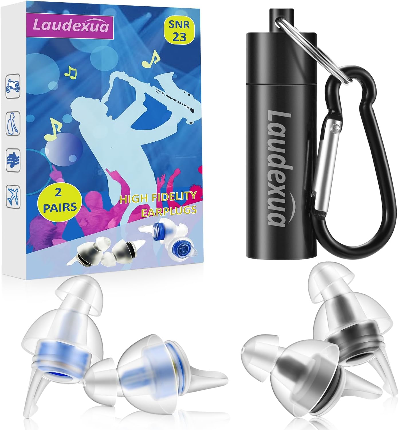 Alpine MusicSafe Pro High Fidelity Music Earplugs for Concert & Noise ...