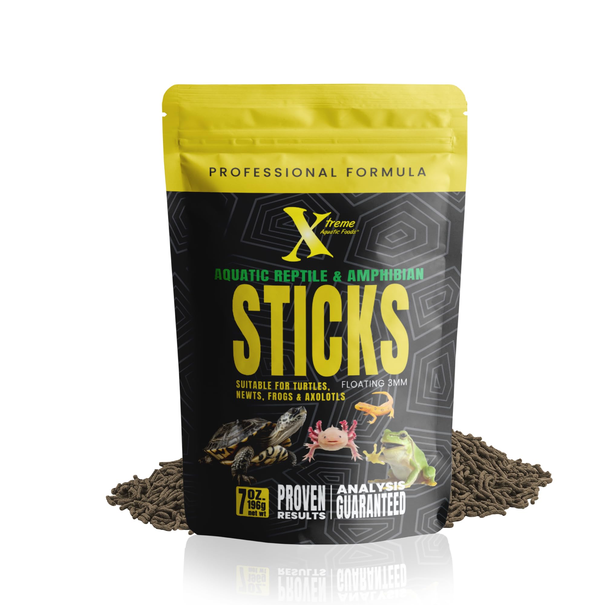 Buy Xtreme Reptile 3mm Floating Sticks - Balanced Diet for Turtles ...