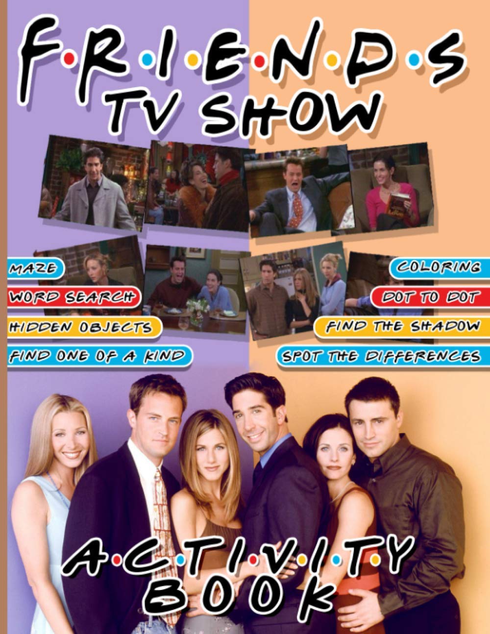 Friends Tv Show Activity Book Great Dot To Dot One | Desertcart Morocco