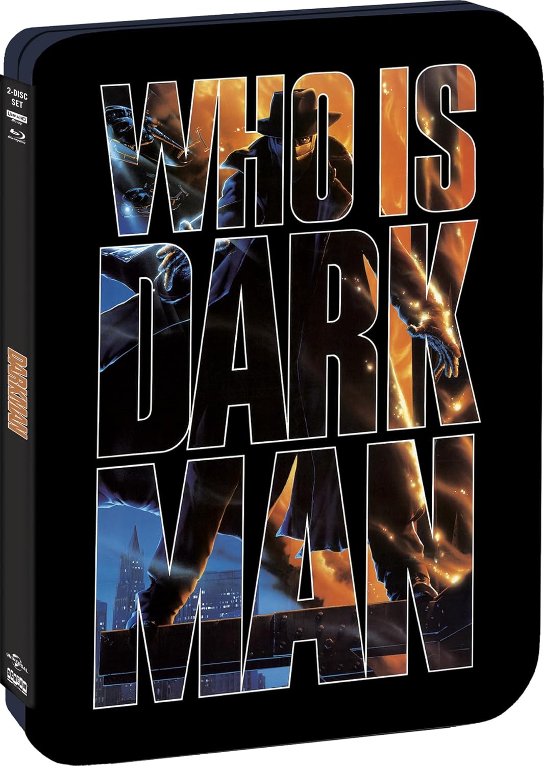 Darkman (Steelbook) : Liam Neeson, Frances McDormand, Colin Friels, Larry Drake, Nelson Mashita ...