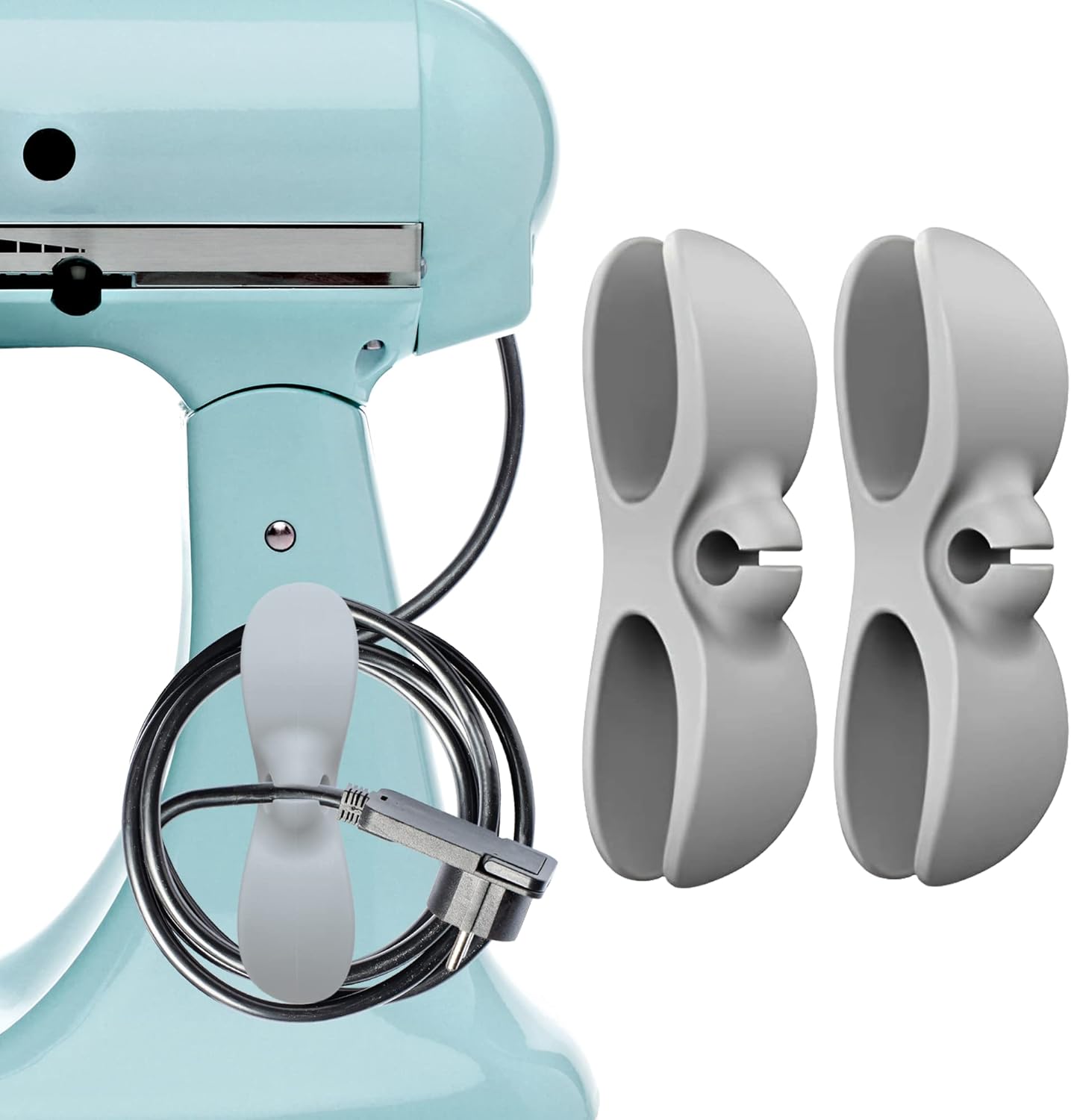 Amazon.com: 2 Pack Stick On Cord Organizer for Kitchen Appliances ...