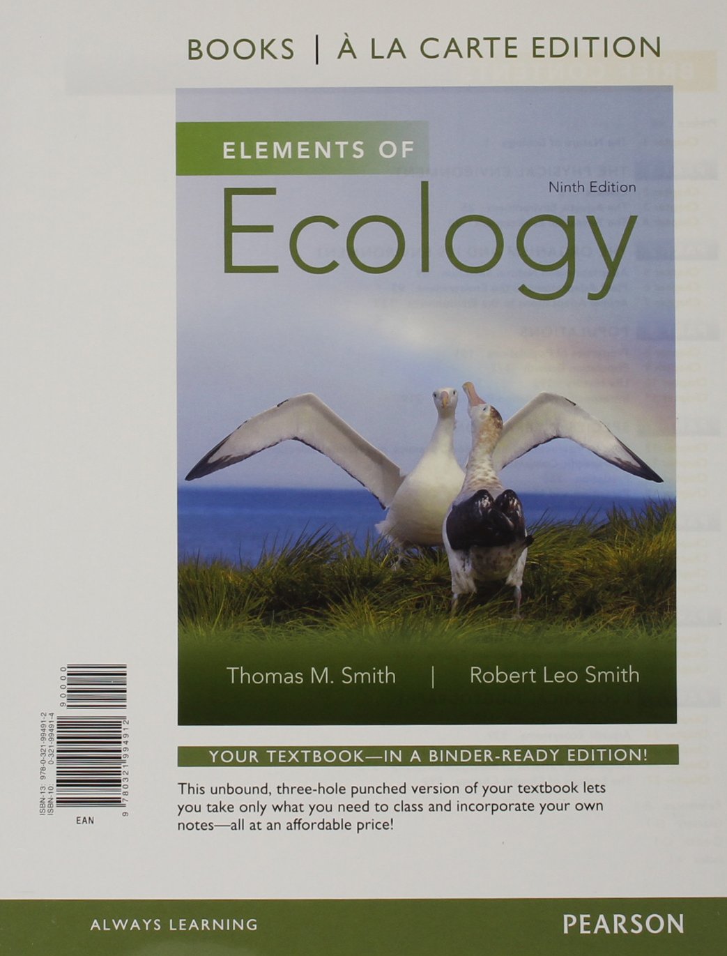 Amazon.com: Elements of Ecology, Books a la Carte Edition ...