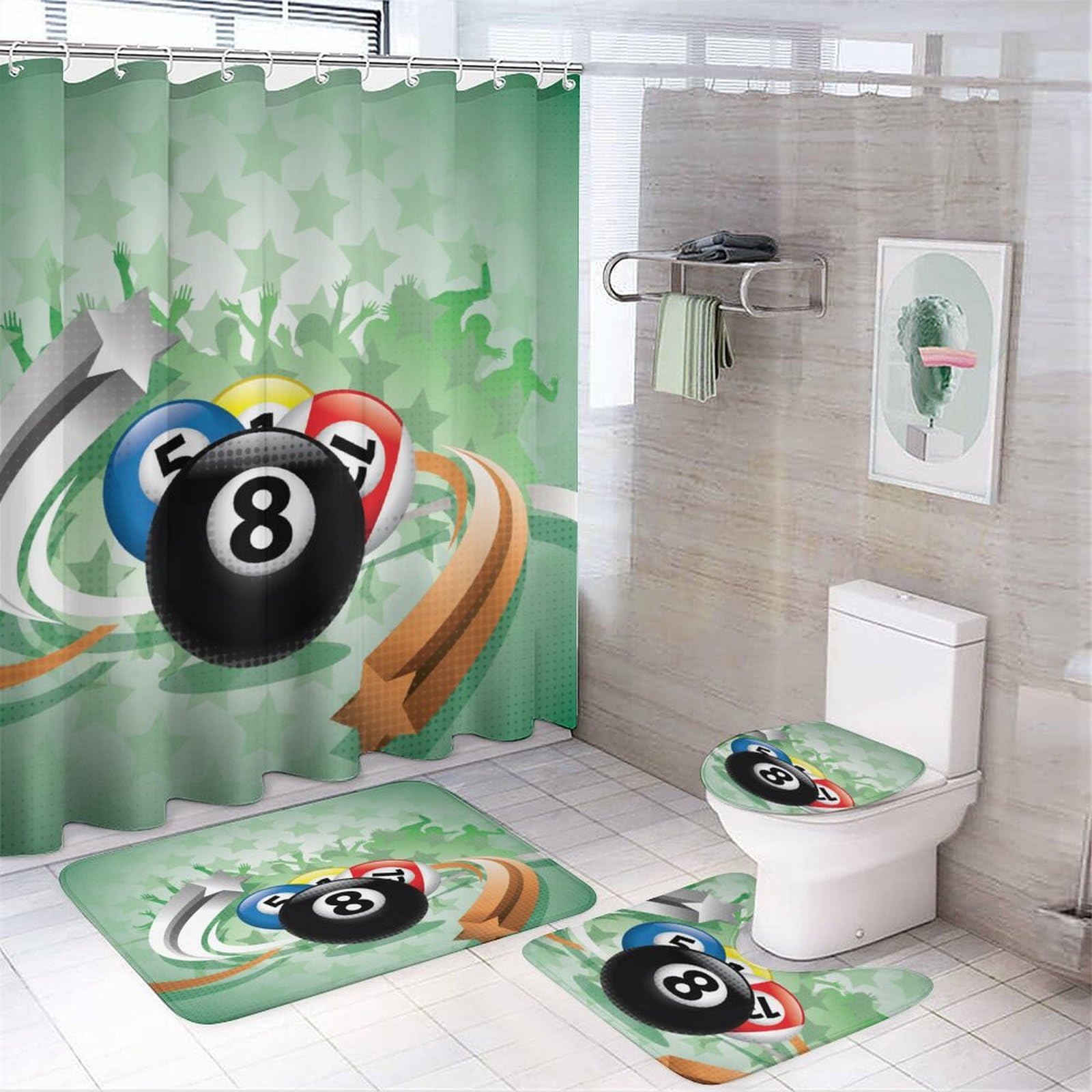 Sports Themed Bathroom Sets