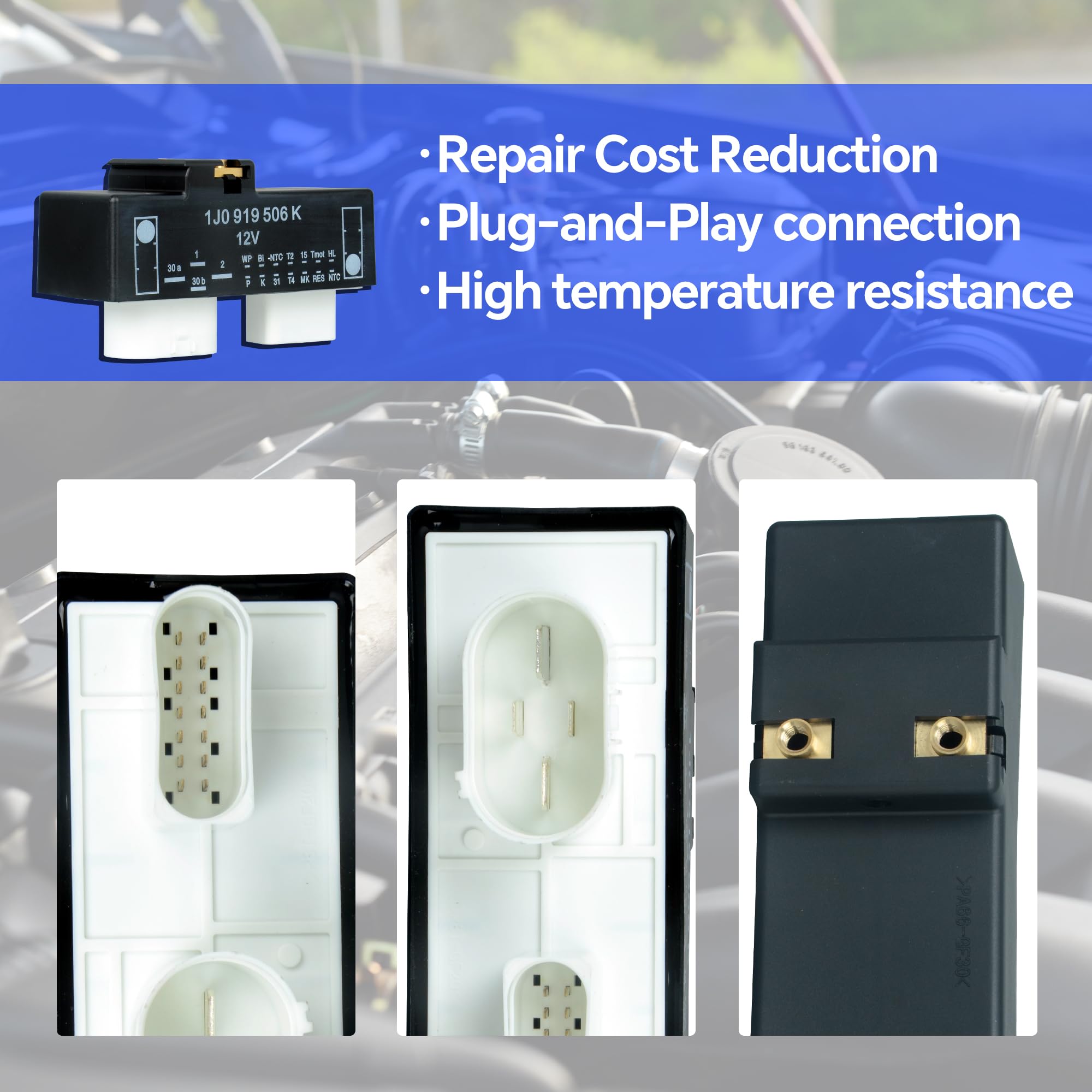 Snapklik.com : AdvanEX Engine Radiator Cooling Fan Control Module ...