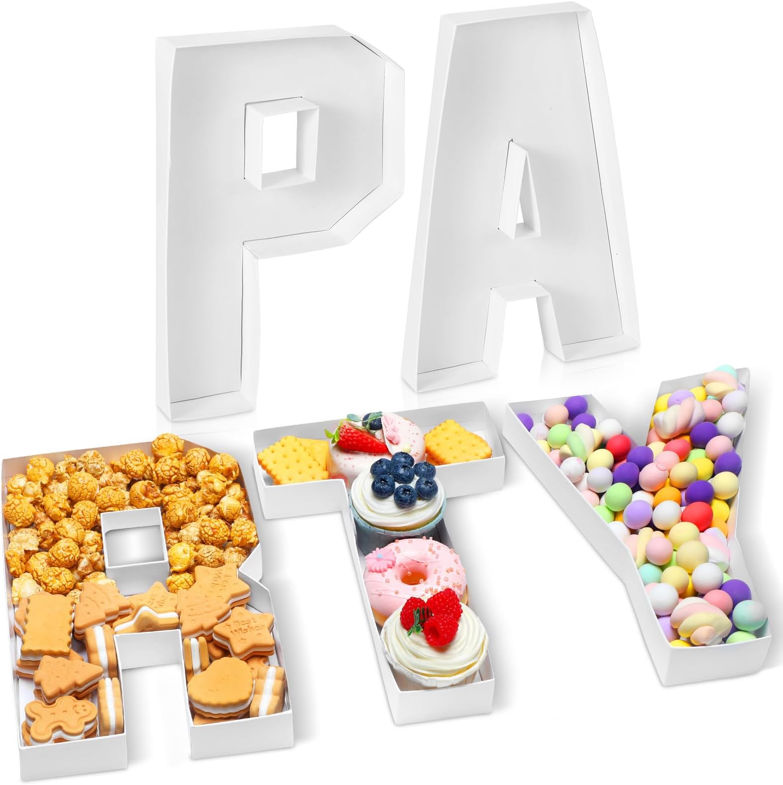 Amazon.com: Uiifan 10'' Acrylic Letter Box Form Tray Display Fillable ...