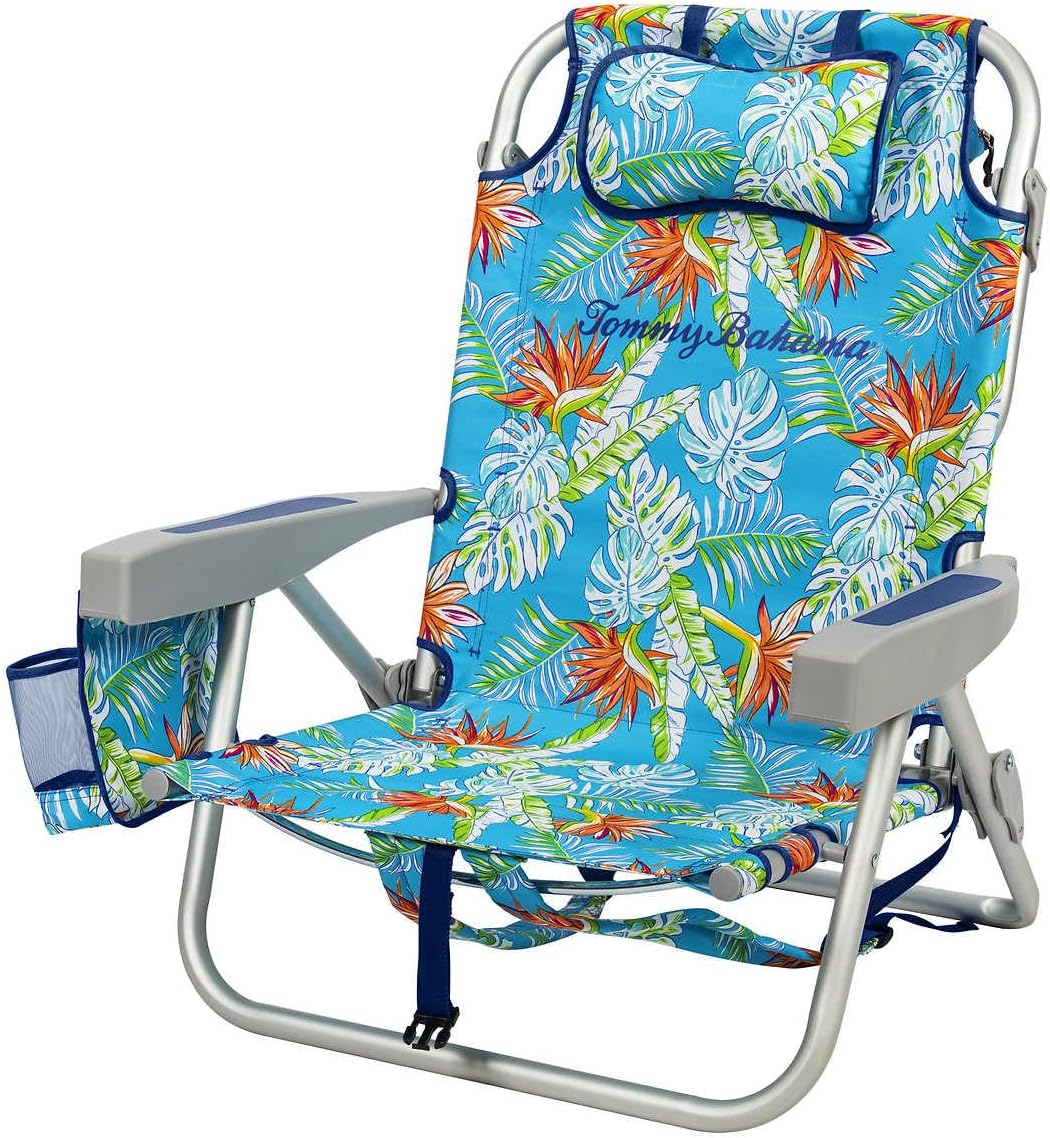 Amazon.com: SUNFLOW Beach Chair with Sun Shade and Drink Holder ...