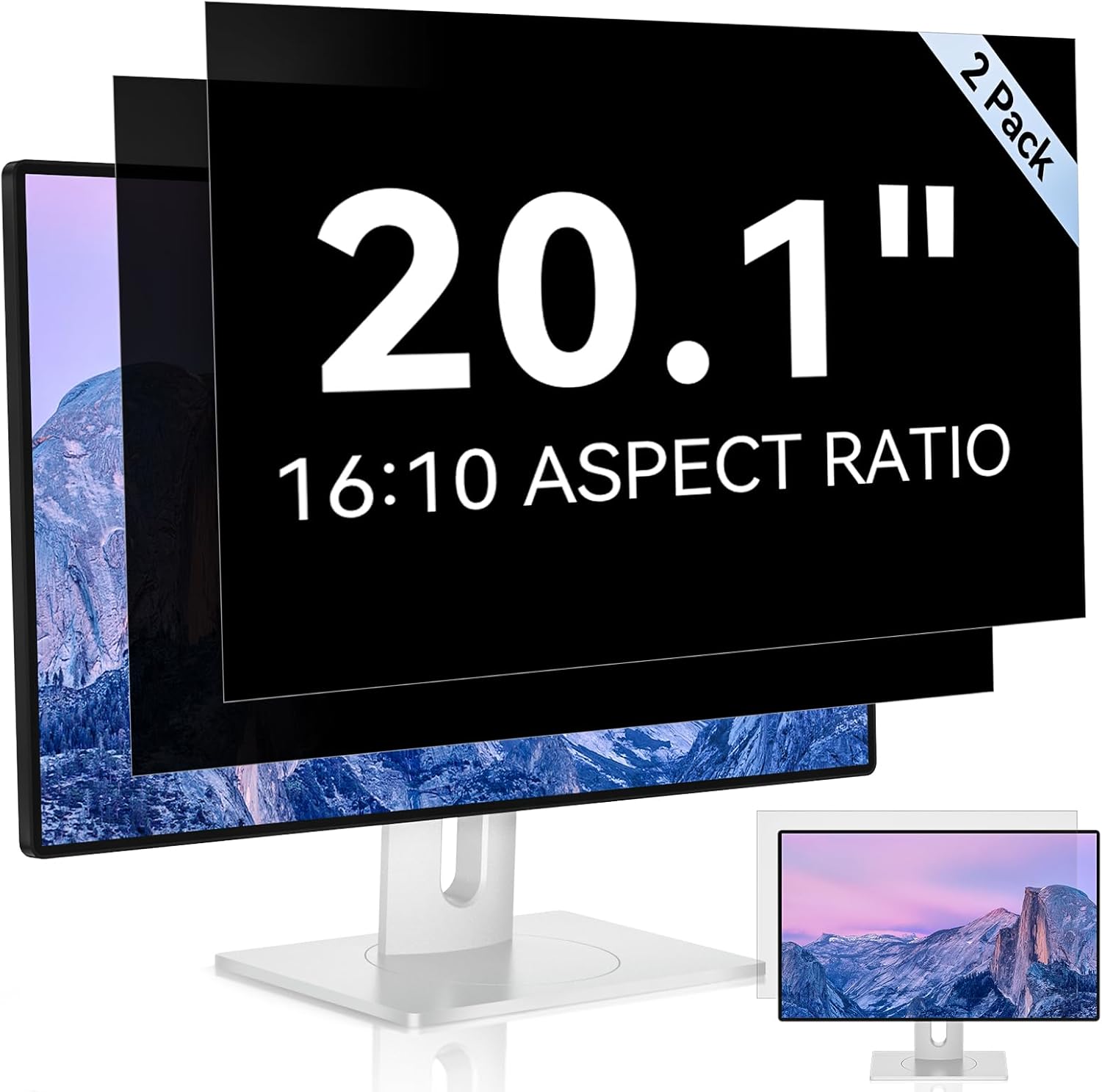 Amazon.com: [2 Pack] 20.1 Inch Computer Privacy Screen for 16:10 Aspect ...