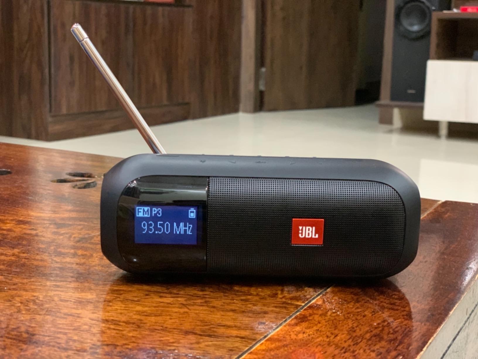 JBL Tuner by HarmanPortable Bluetooth Speaker with FM Radio, 8 Hours ...