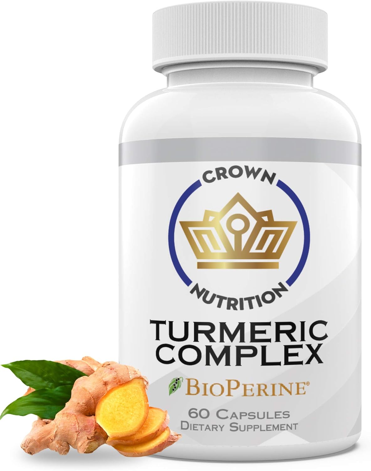 Amazon.com: Crown Nutrition Turmeric Complex with BioPerine : Health ...
