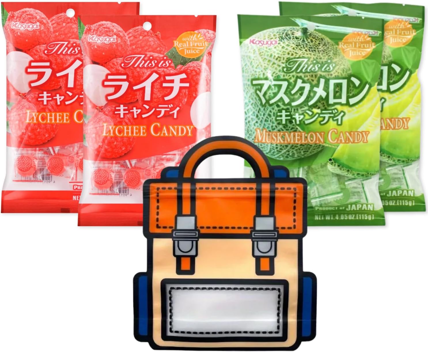 Amazon.com : UMAYA - Kasugai Fruit Hard Candies Made With Real Fruit ...