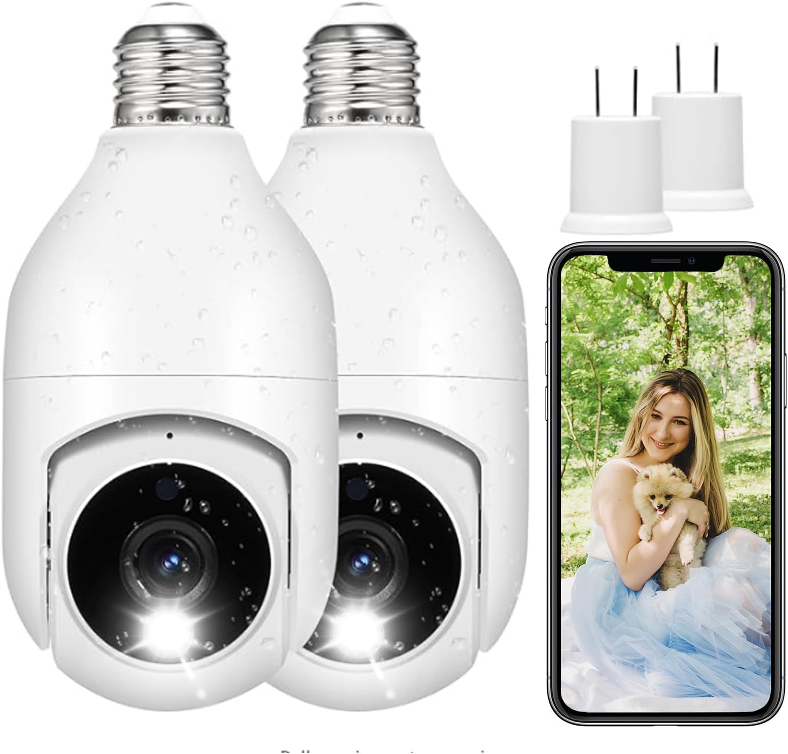 Amazon.com : oneware Video Call Security Camera Indoor, Nanny Camera ...