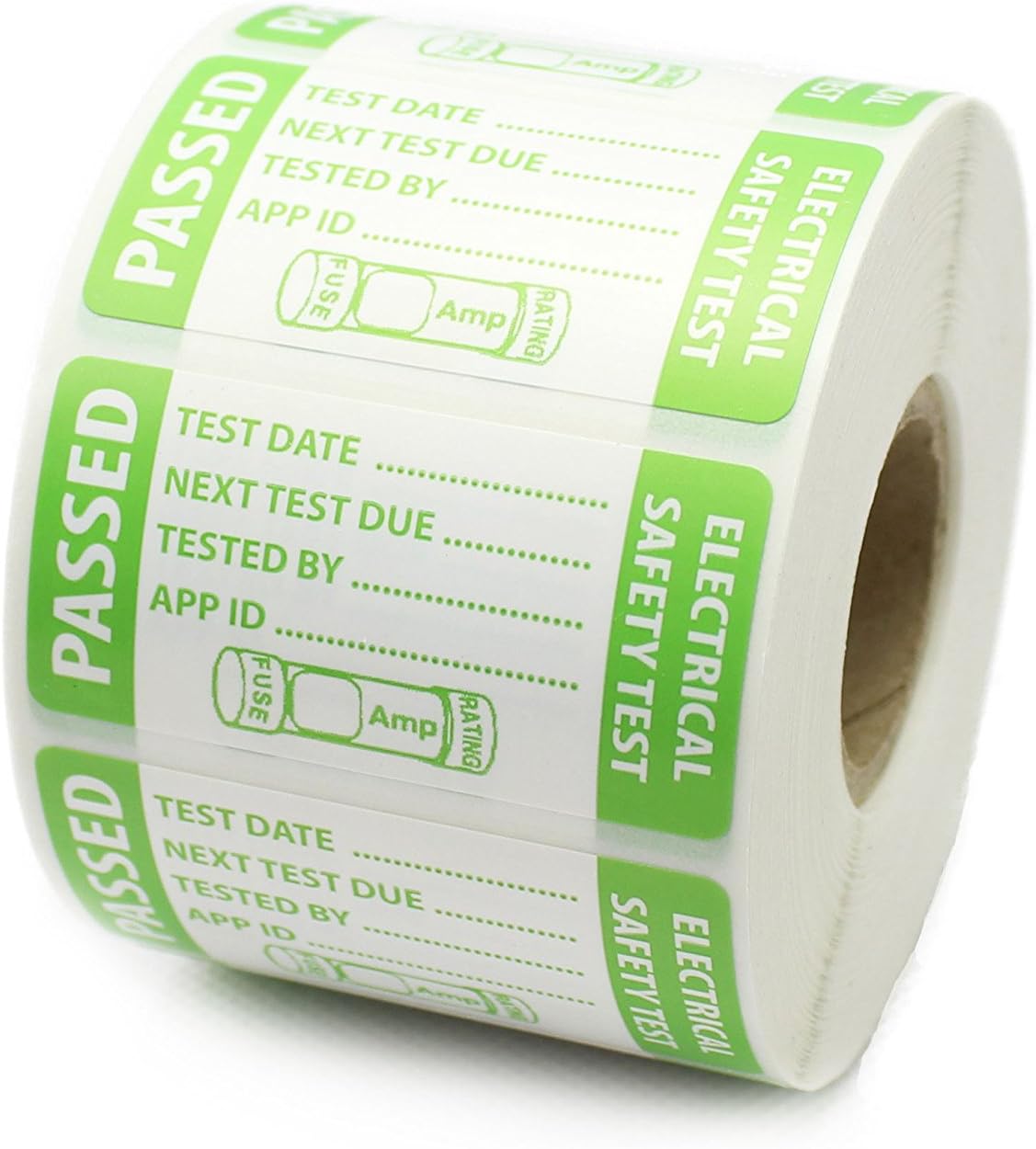 Label Metrics - PAT Testing - Passed Labels/Stickers with Fuse Rating ...