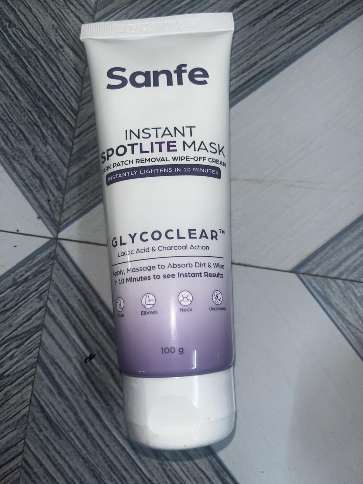 Buy Sanfe Instant Spotlite Mask For Dark Underrams, Neck & Body| Dark ...