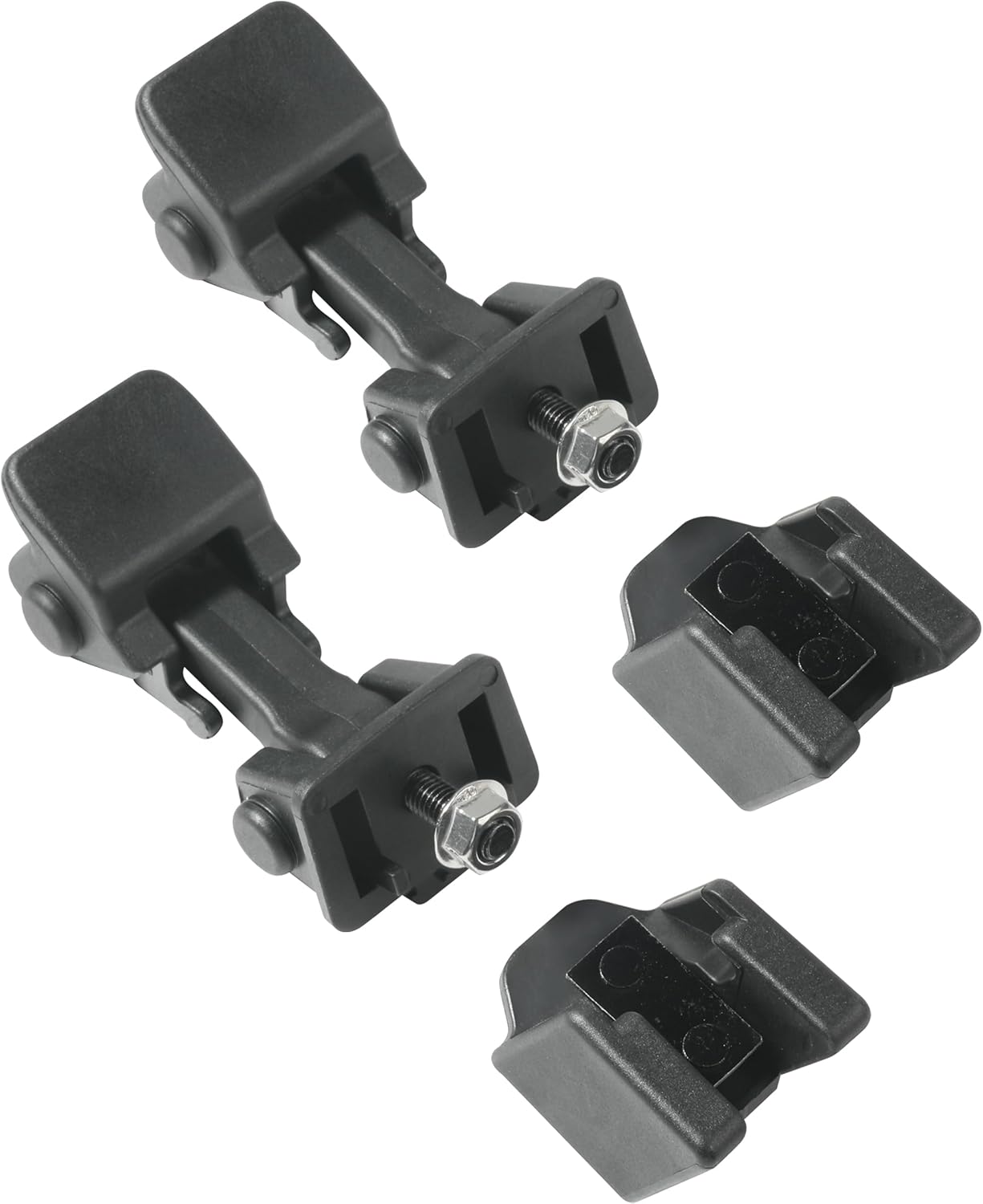 Amazon.com: Qziulr 2Pcs Hood Latch Catch, Black ABS, Compatible with ...