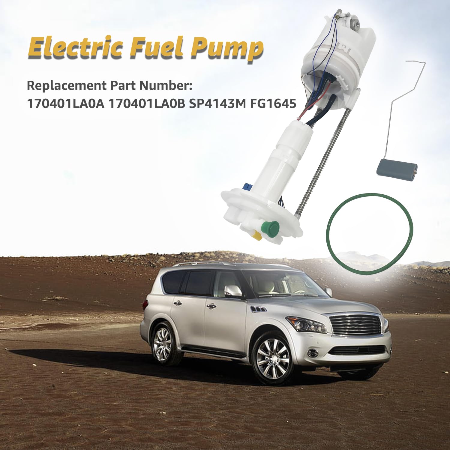 170401LA0A SP4143M Electric Fuel Pump Module Assembly w/Sending Unit ...