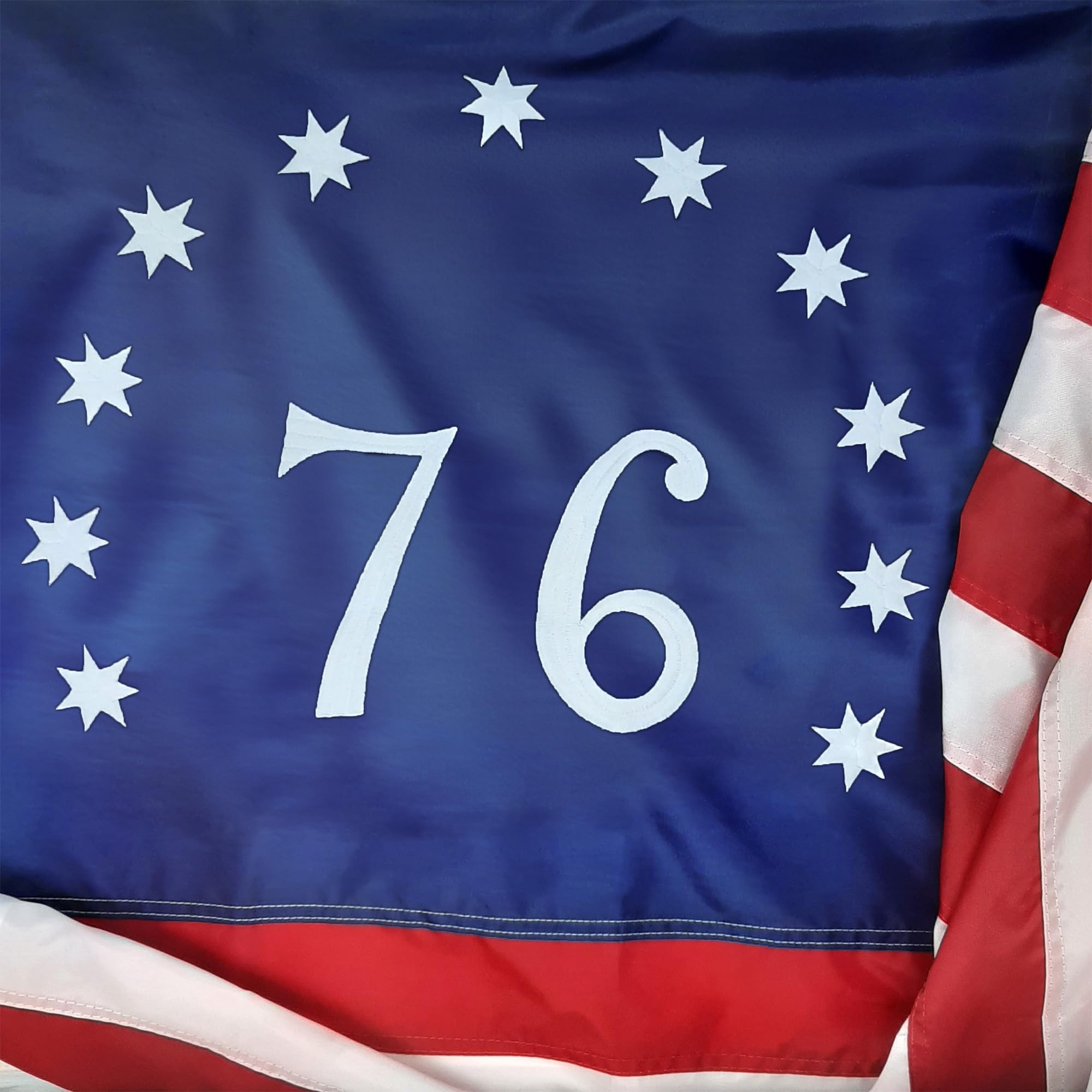 Amazon.com : Hamilton & Adams 1776 American Flag 4x6: 100% Made USA ...