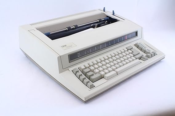 Amazon.com : IBM Lexmark Wheelwriter 1000 Typewriter - Small Carriage ...