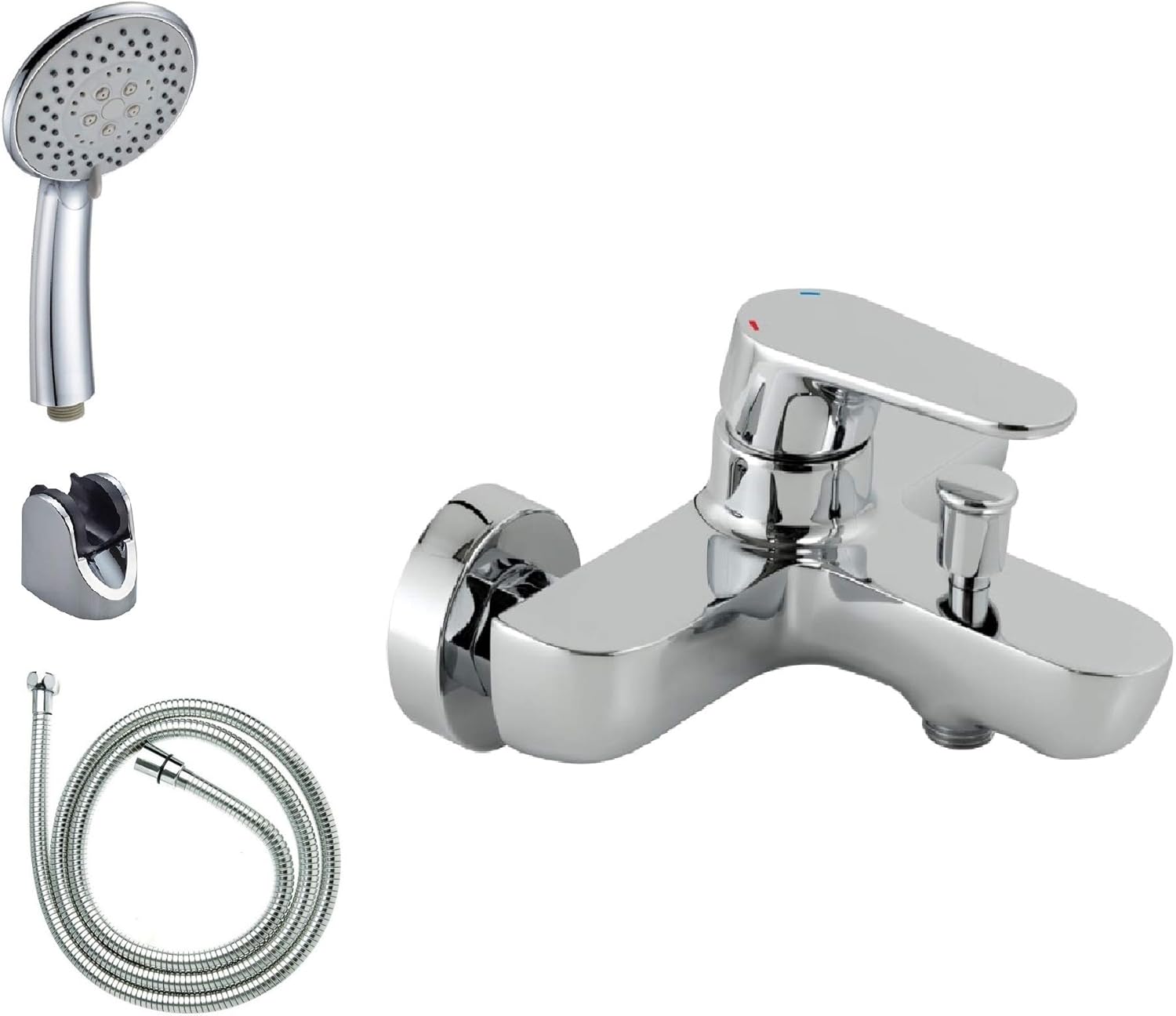 ITALO Elegant Shower Mixer Set with Shower Handle & Hose: Buy Online at ...