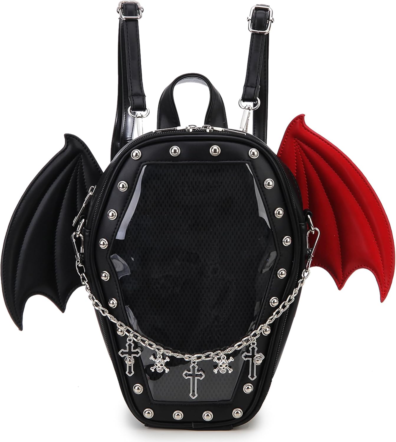 Amazon.com: ENJOININ Gothic Coffin Ita Backpack Purses for Women ...