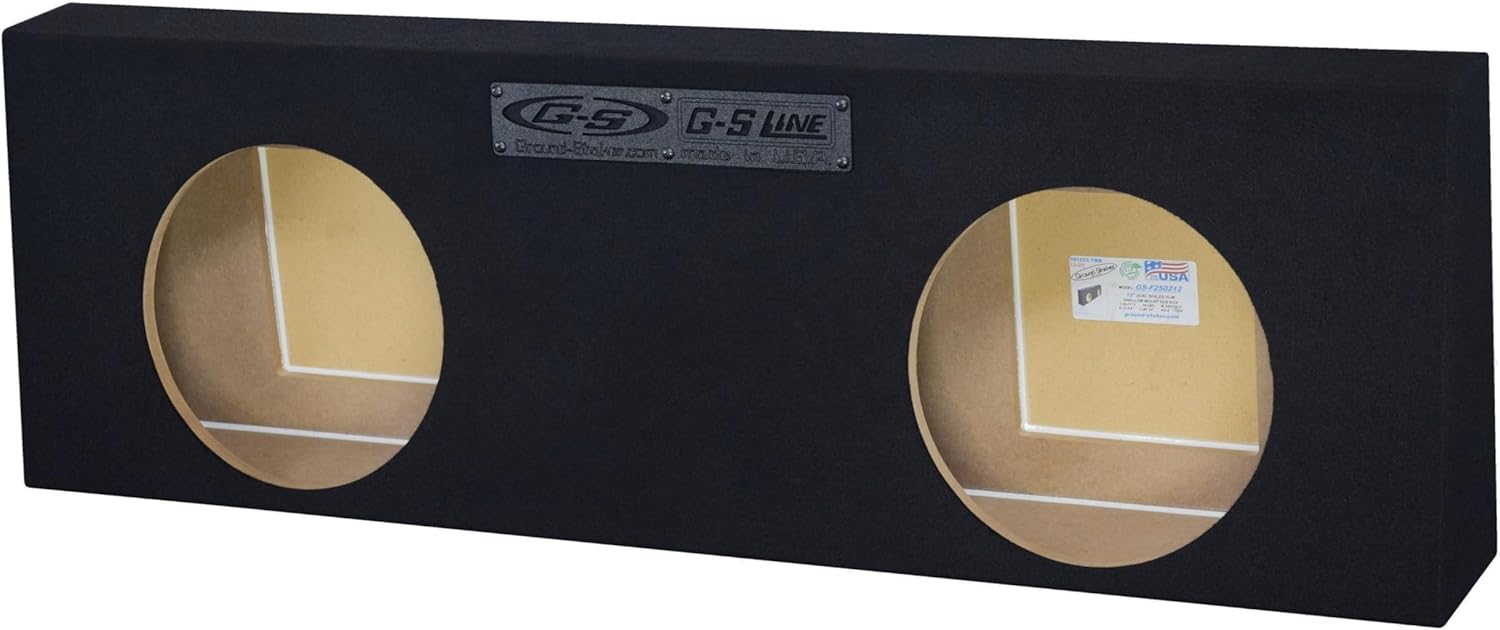 Amazon.com: Generic 12"" Dual Sealed Shallow Mount Sub Box Slim Speaker ...