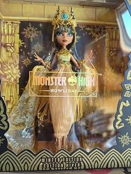 Amazon.com: Monster High Howliday Doll, Winter Edition Cleo De Nile ...