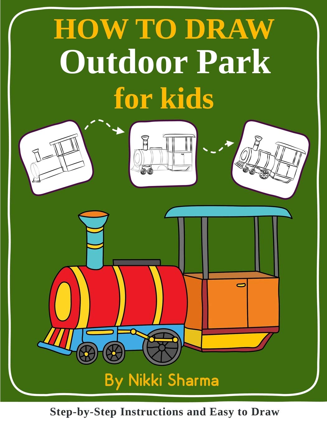 Park Drawing For Kids