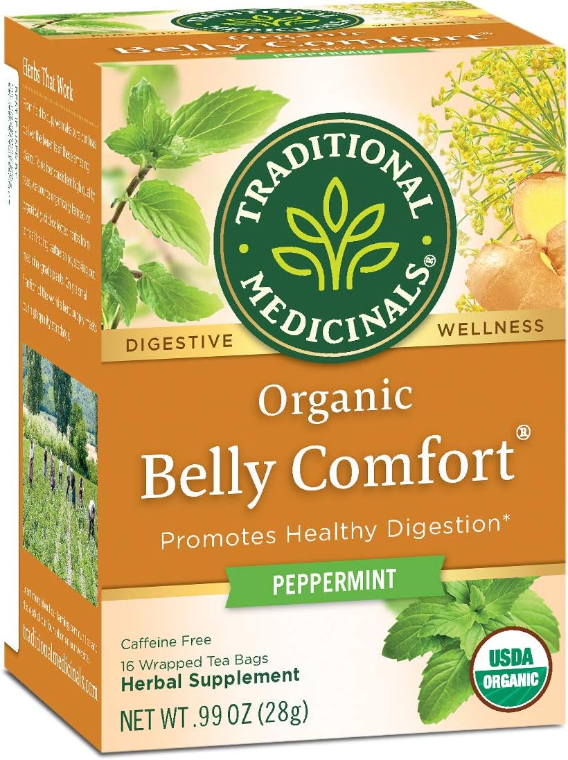 Amazon.com : Traditional Medicinals Tea, Organic Gas Relief, Relieves ...