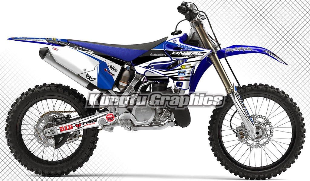 Amazon.com: Kungfu Graphics Custom Decal Kit for Yamaha YZ125 YZ250 ...