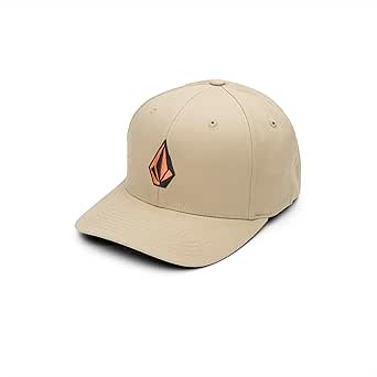 Amazon.com: Volcom Men's Standard Full Stone Flexfit Hat, Light Khaki ...