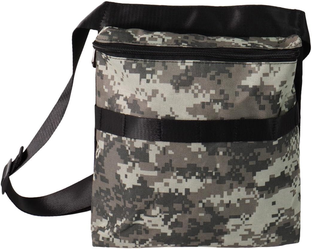 Amazon.com: Metal Detector Camo Bag Finds Pouch with 42" Waist Belt for ...