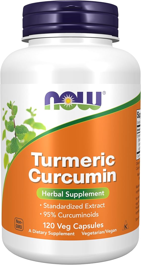Amazon.com: NOW Foods Supplements, Turmeric Curcumin, Derived from ...