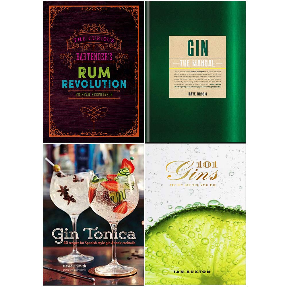 Buy Rum revolution, gin the manual, tonica, 101 gins to try before you ...