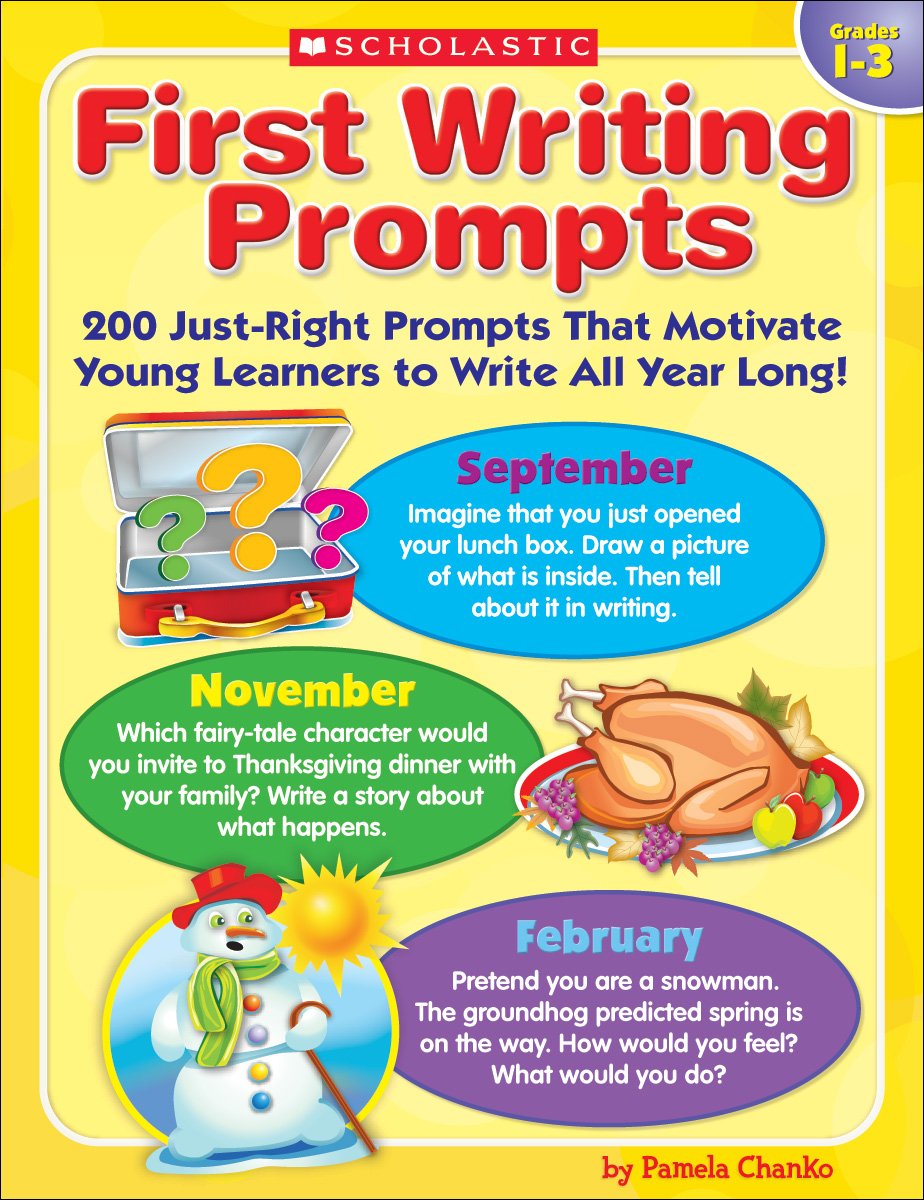 Amazon.com: First Writing Prompts: 200 Just-Right Prompts That Motivate ...
