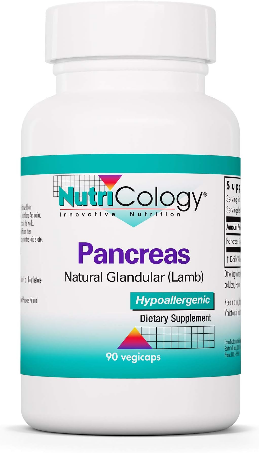 Amazon.com: Nutricology Pancreas Lamb Supplement - Pancreas Natural ...
