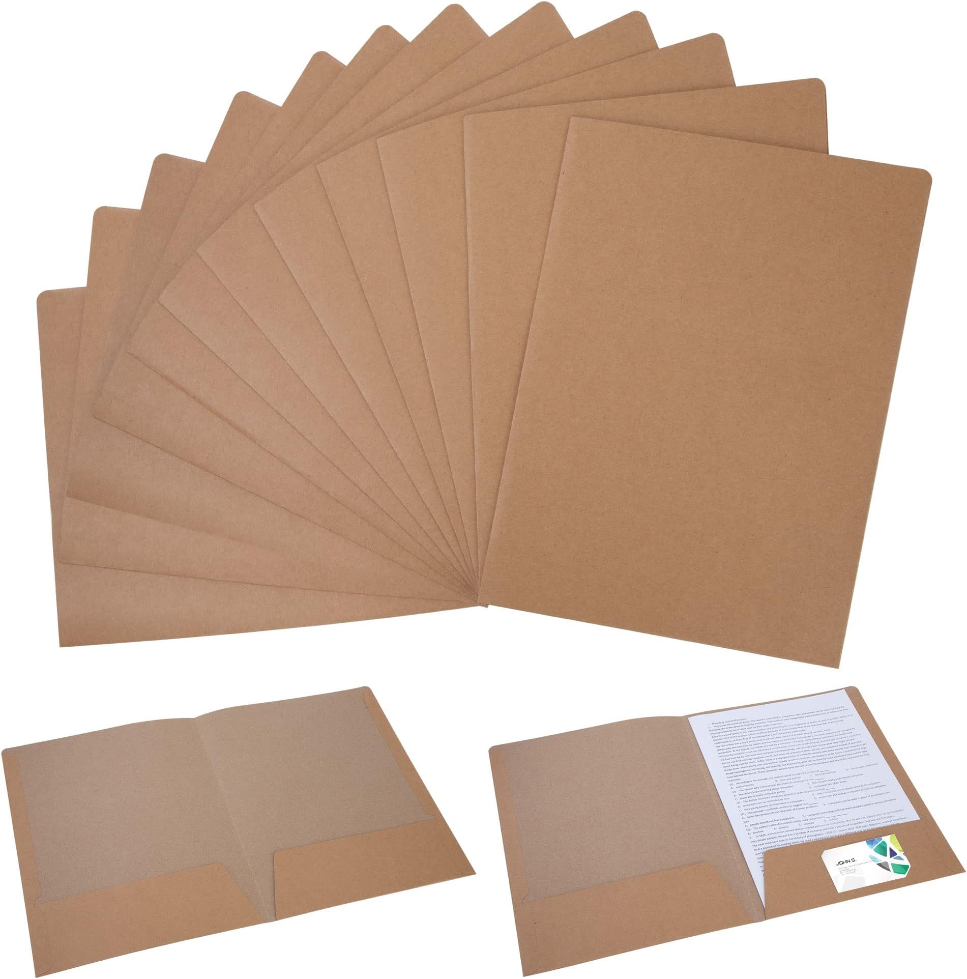 Q-Connect 180gsm Foolscap Buff Light Weight Square Cut Folder (Pack of ...
