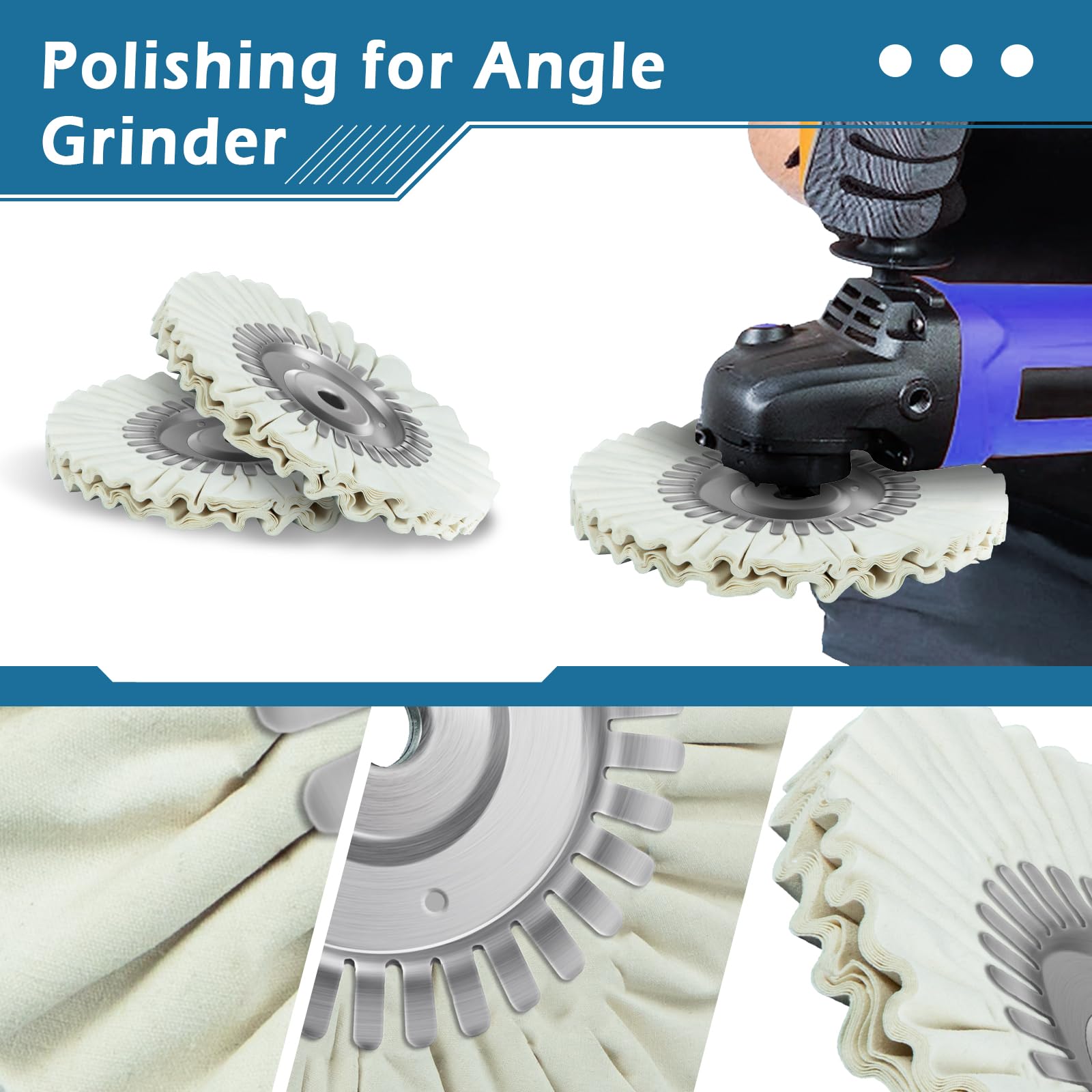 Snapklik.com : SALI Airway Buffing Wheel Kit 8 Inch Polishing Wheel ...