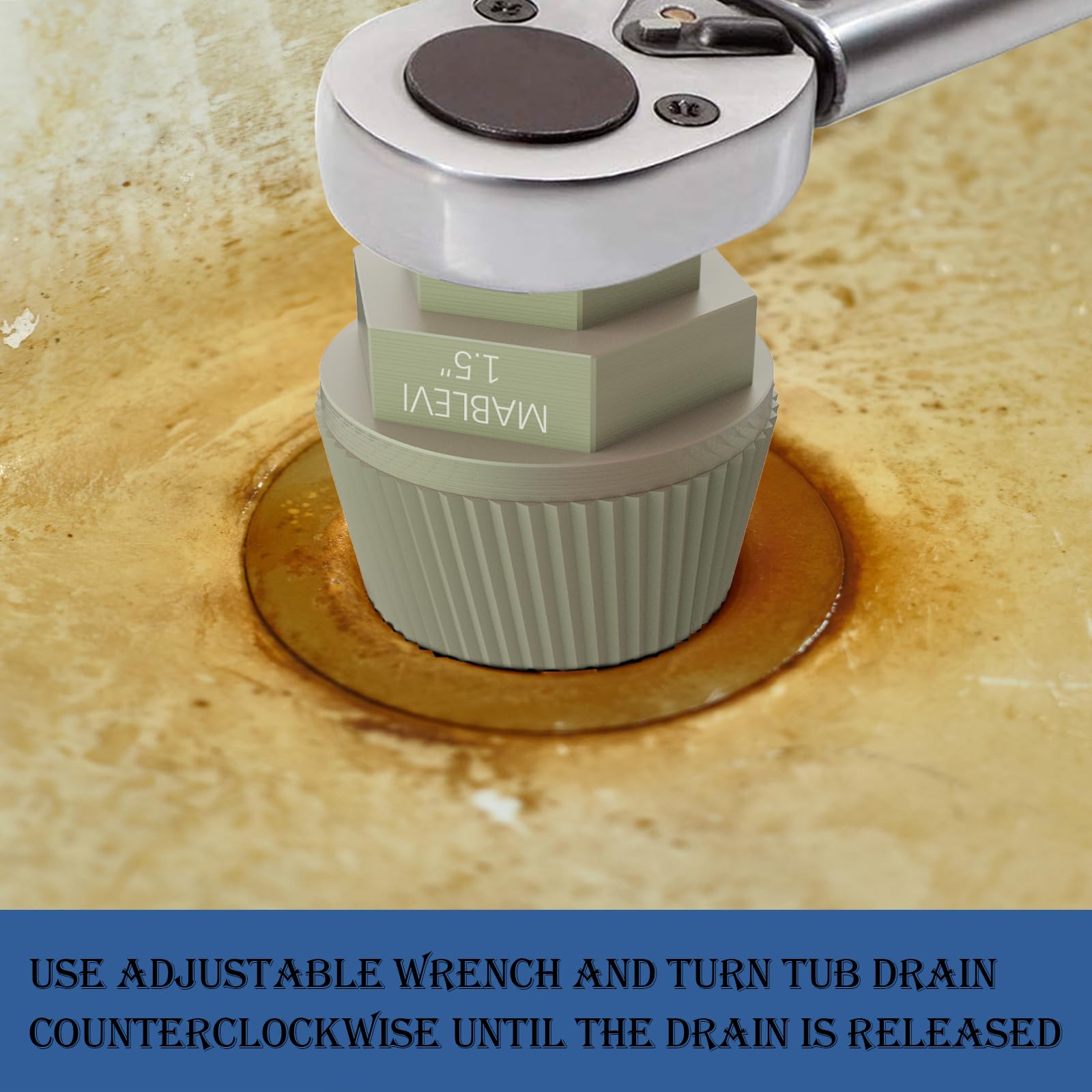 Mablevi 1 5 Tub Drain Extractor