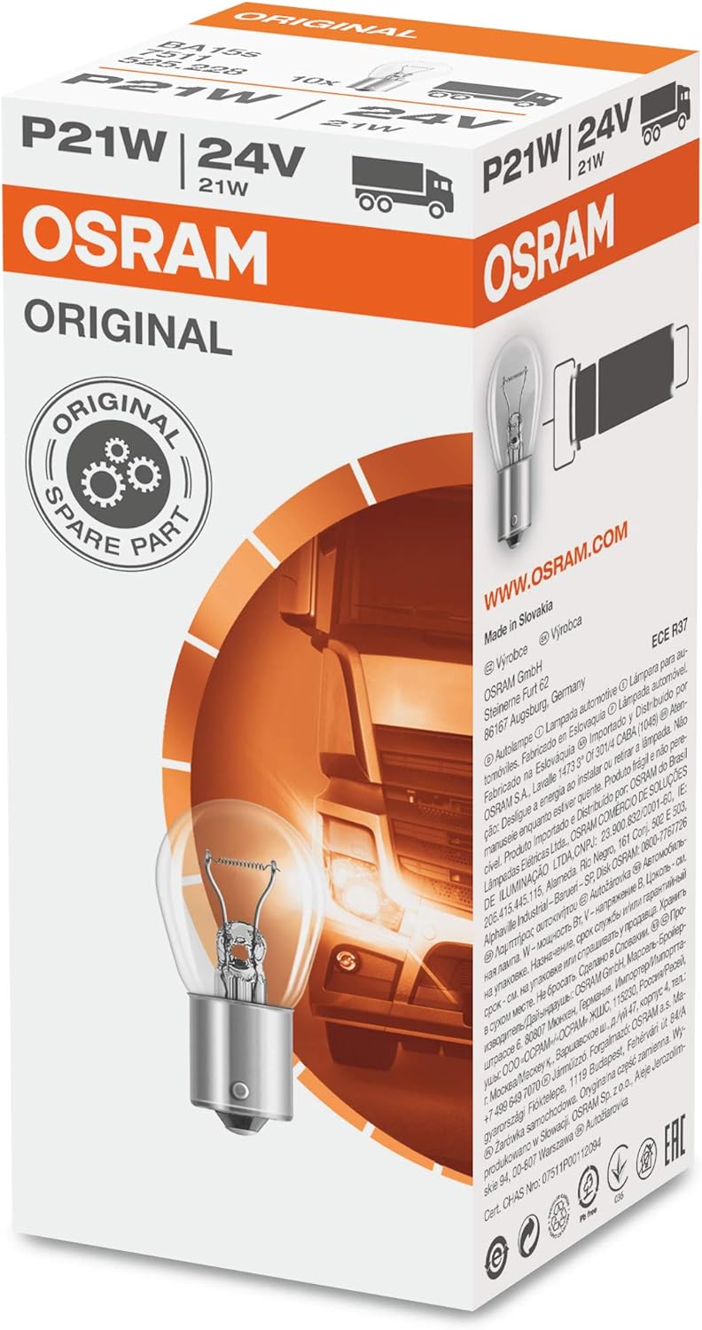 Osram 7511 Light Bulb, Set of 10: Buy Online at Best Price in Egypt ...