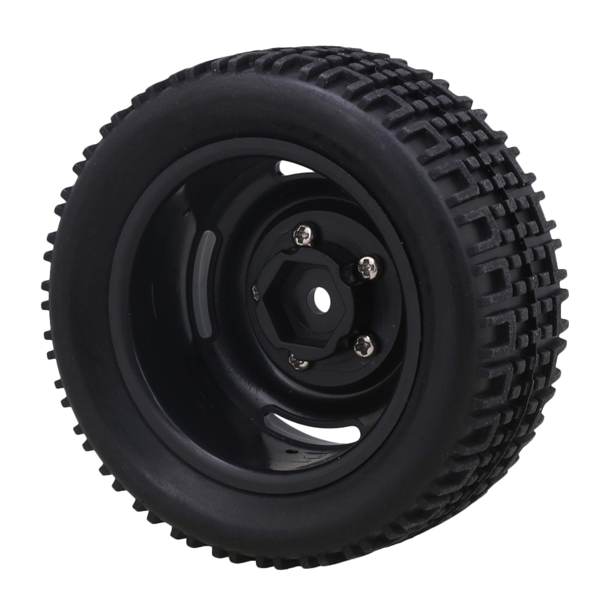 Snapklik.com : 4-Hole Wheel Rim&U Pattern Tyre Tire 20662 For RC1/10 On ...
