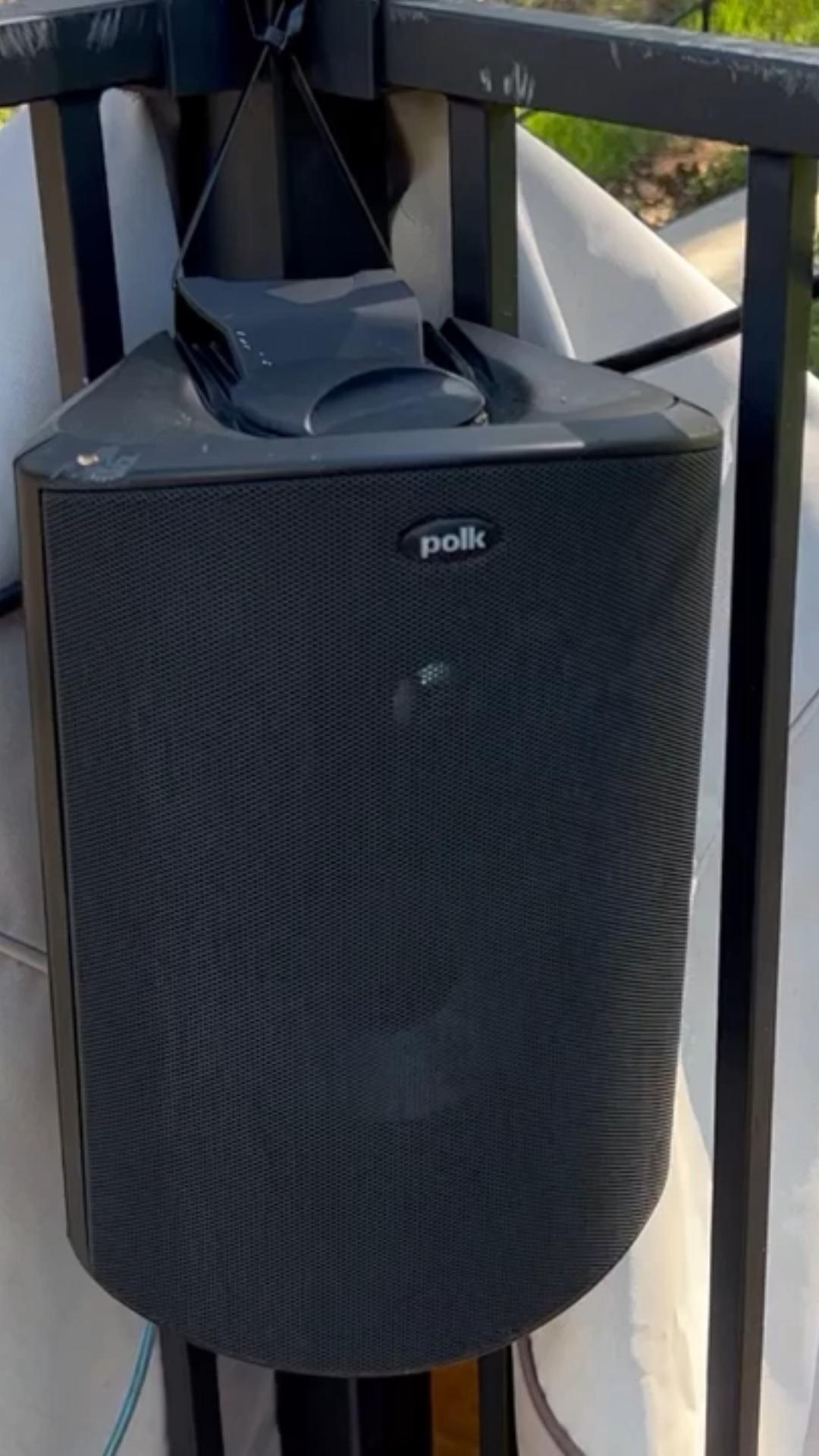 Watch Polk Audio Atrium 4 Outdoor Speakers on Amazon Live