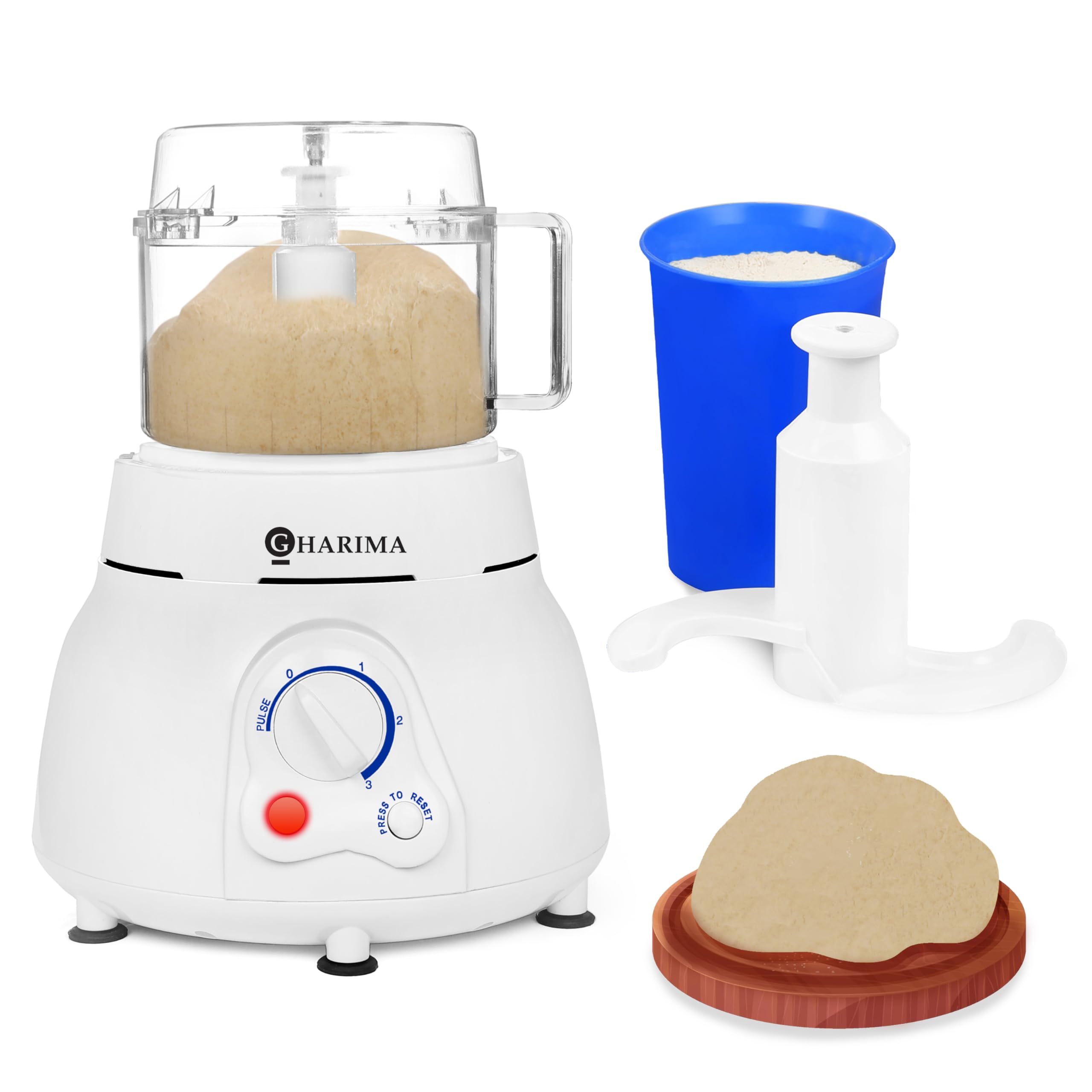 GHARIMA Smart Electric Food Processor Machine | Atta Kneader | Dough ...