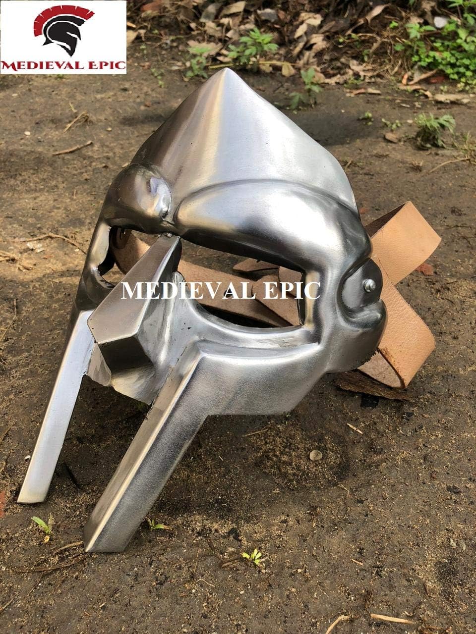 MEDIEVAL EPIC MF Doom Rapper Madvillain Gladiator Mask – BigaMart