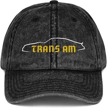 1977 Trans AM Firebird Outline Muscle Car Owner Vintage Cotton Twill ...